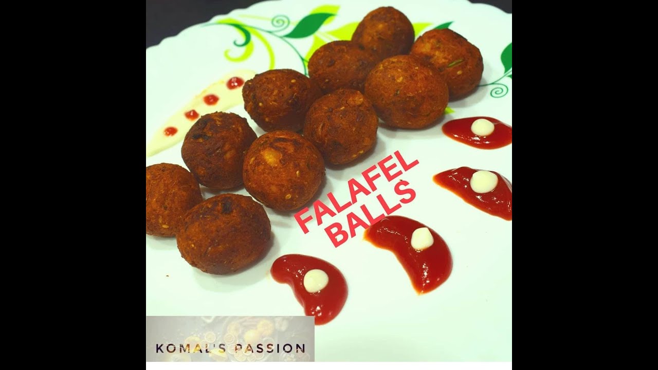Falafel Recipe in Hindi | Indian Style Falafel Healthy Chickpea Rolls ...