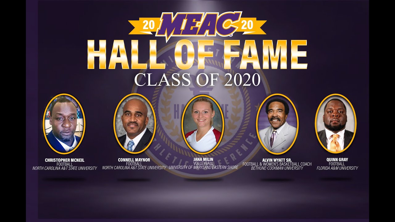 2020 MEAC Hall of Fame Ceremony - YouTube