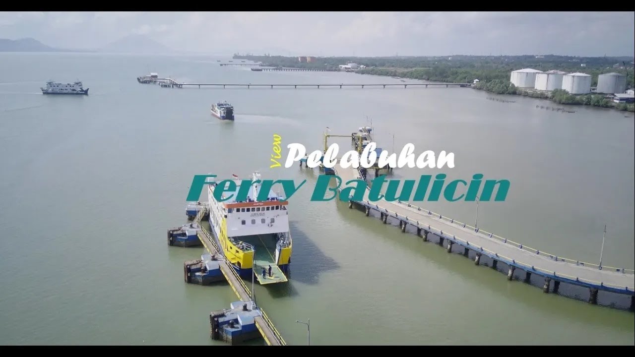 Pelabuhan Ferry Batulicin - YouTube