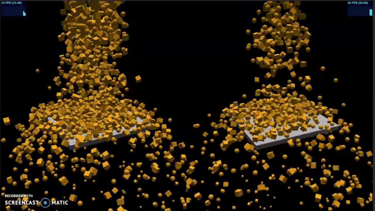 New Physics Plugin For Three Js Using Ammo Js Showcase Three Js Forum