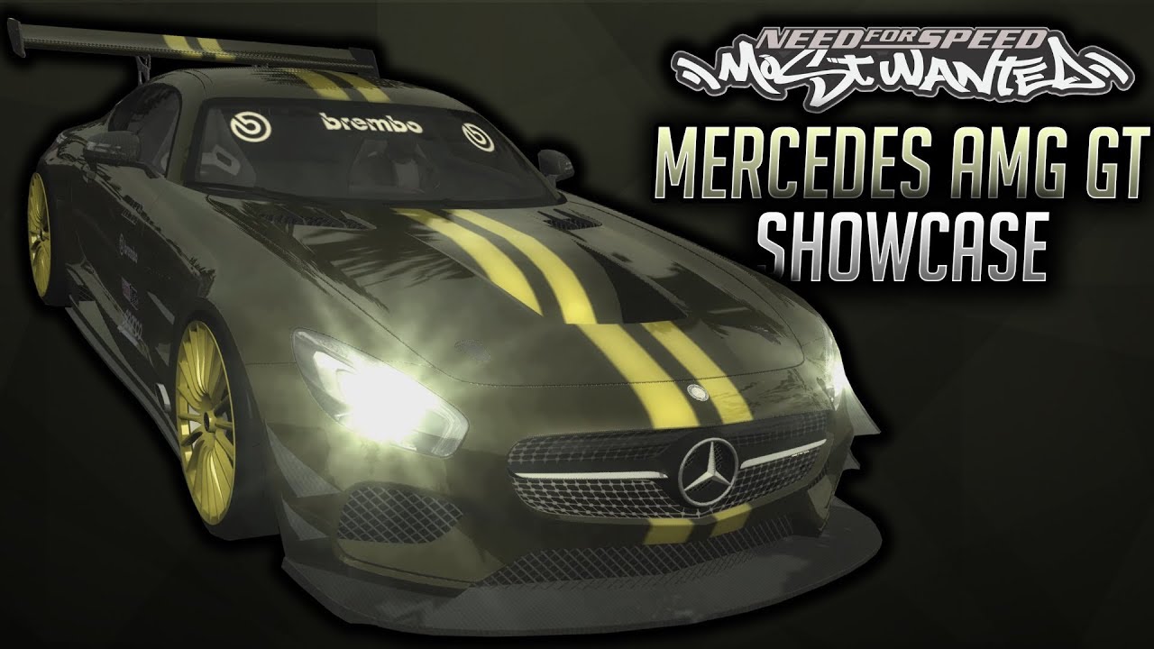 MERCEDES AMG GT MOD | NFS: MOST WANTED (2005) (PC) (4K) - YouTube