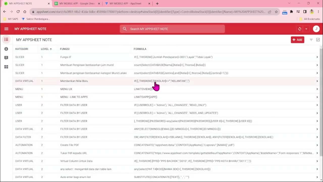 Mobile Apps Part 2 | Virtual Column (Use Count Select) - YouTube