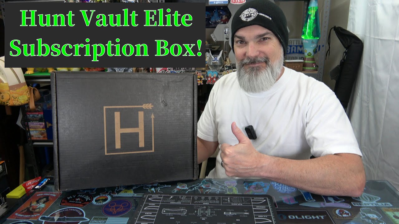 Hunt Vault Subscription Box !!! - YouTube