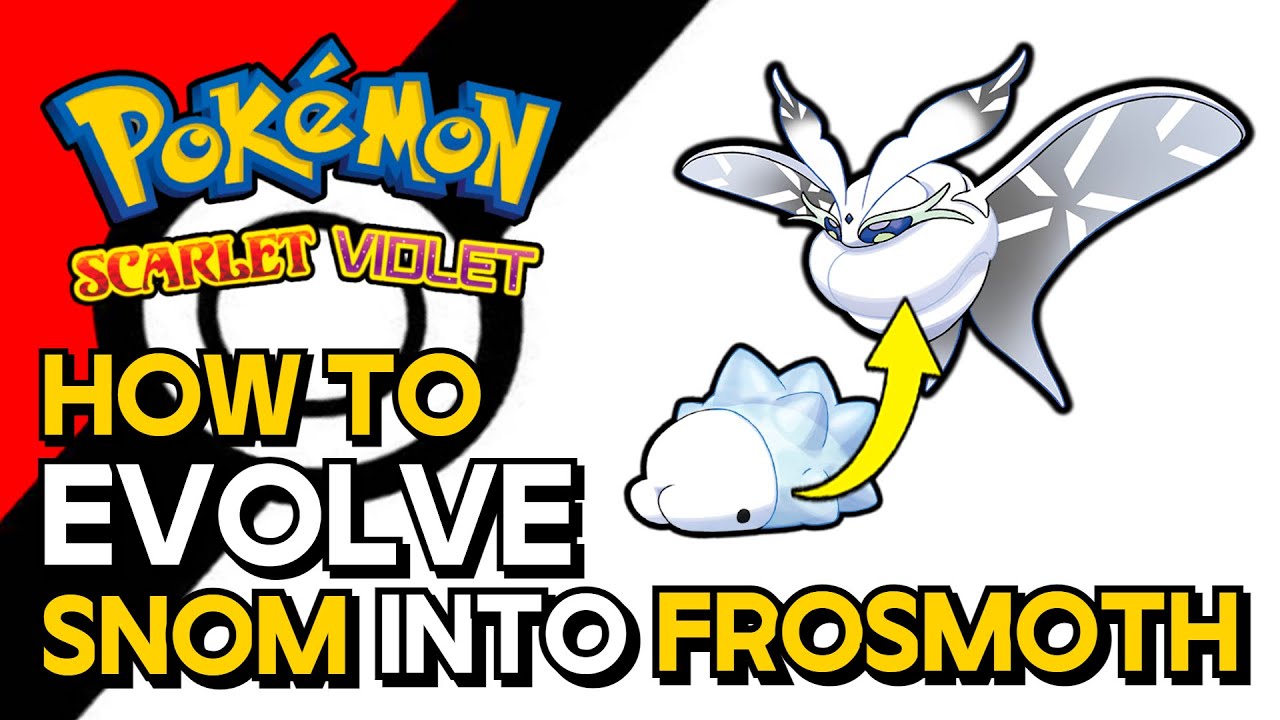 Pokemon Scarlet & Violet - How To Evolve Snom Into Frosmoth | How To ...