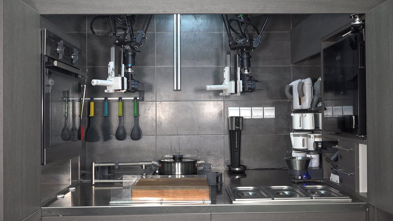 Prometheus Robotic Kitchen - YouTube