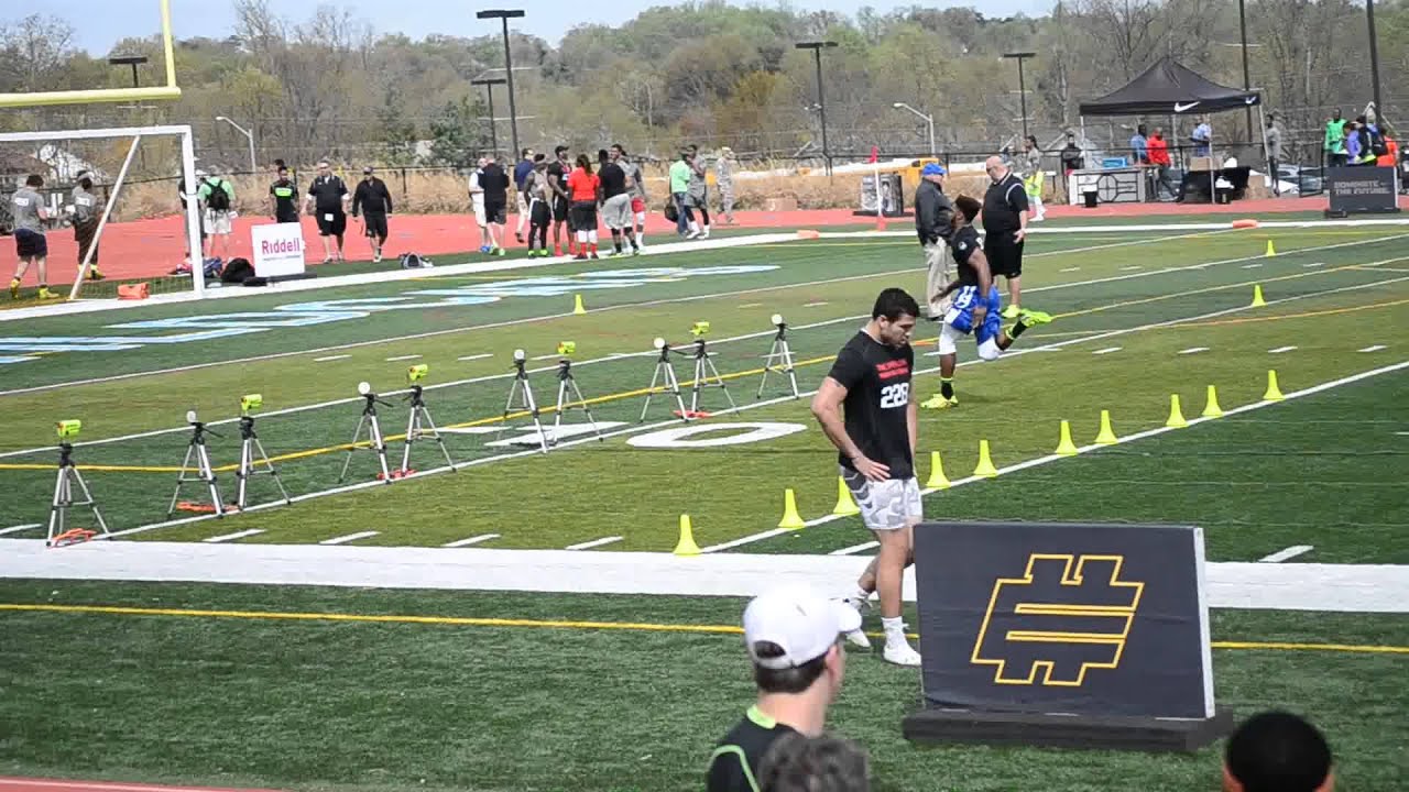 Nathan Proctor - 40 yard dash NFTC - YouTube