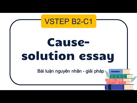 Vstep Writing Task 2 - Cause - solution essay - YouTube