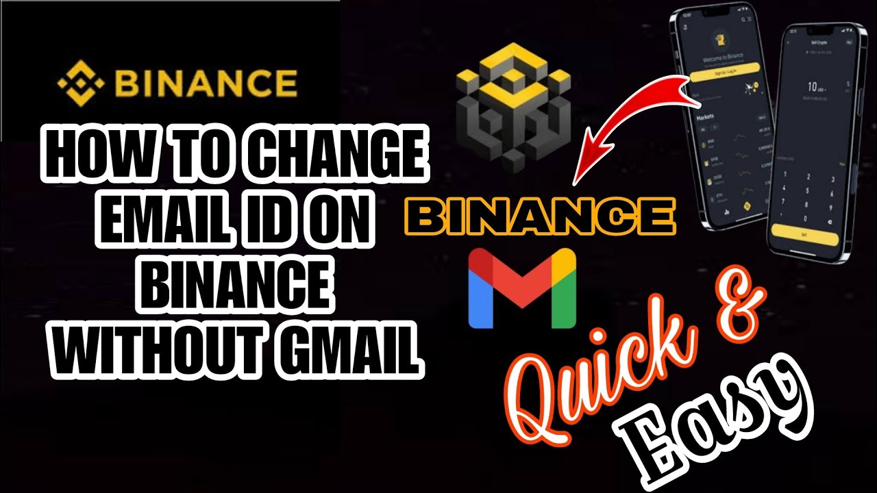 HOW TO CHANGE BINANCE EMAIL ID WITHOUT GMAIL | GMAIL NA HO TOU BINANCE ...