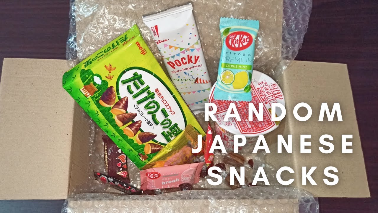Random Japanese Snacks - YouTube