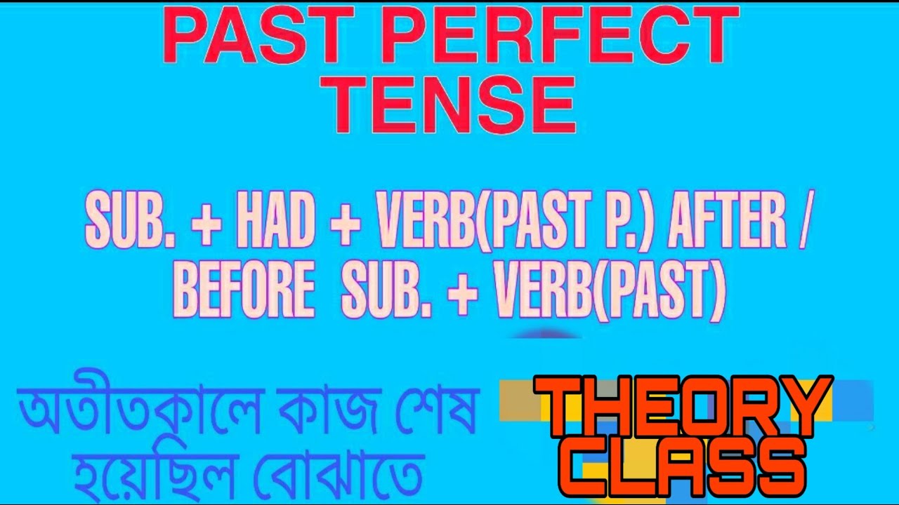 Past Perfect Tense Structure In Bengali THEORY CLASS past-perfect-tense-structure-in-bengali-theory-class