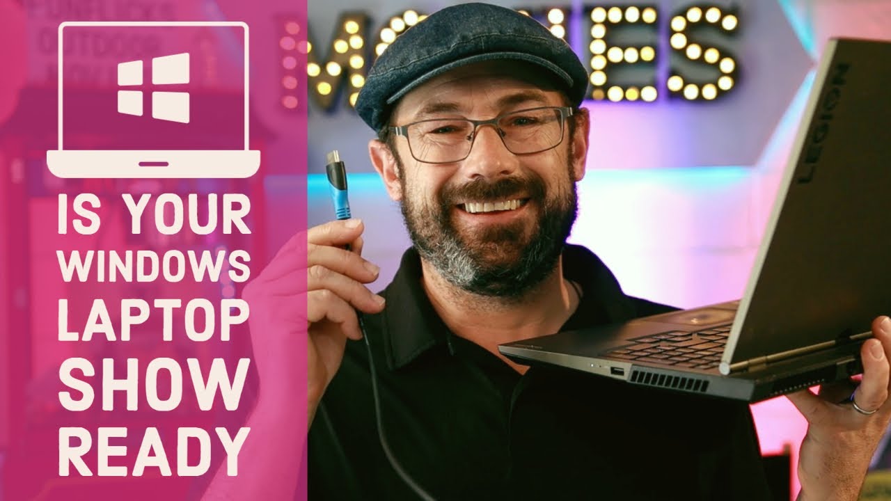 How to make your PC laptop presentation ready! - YouTube