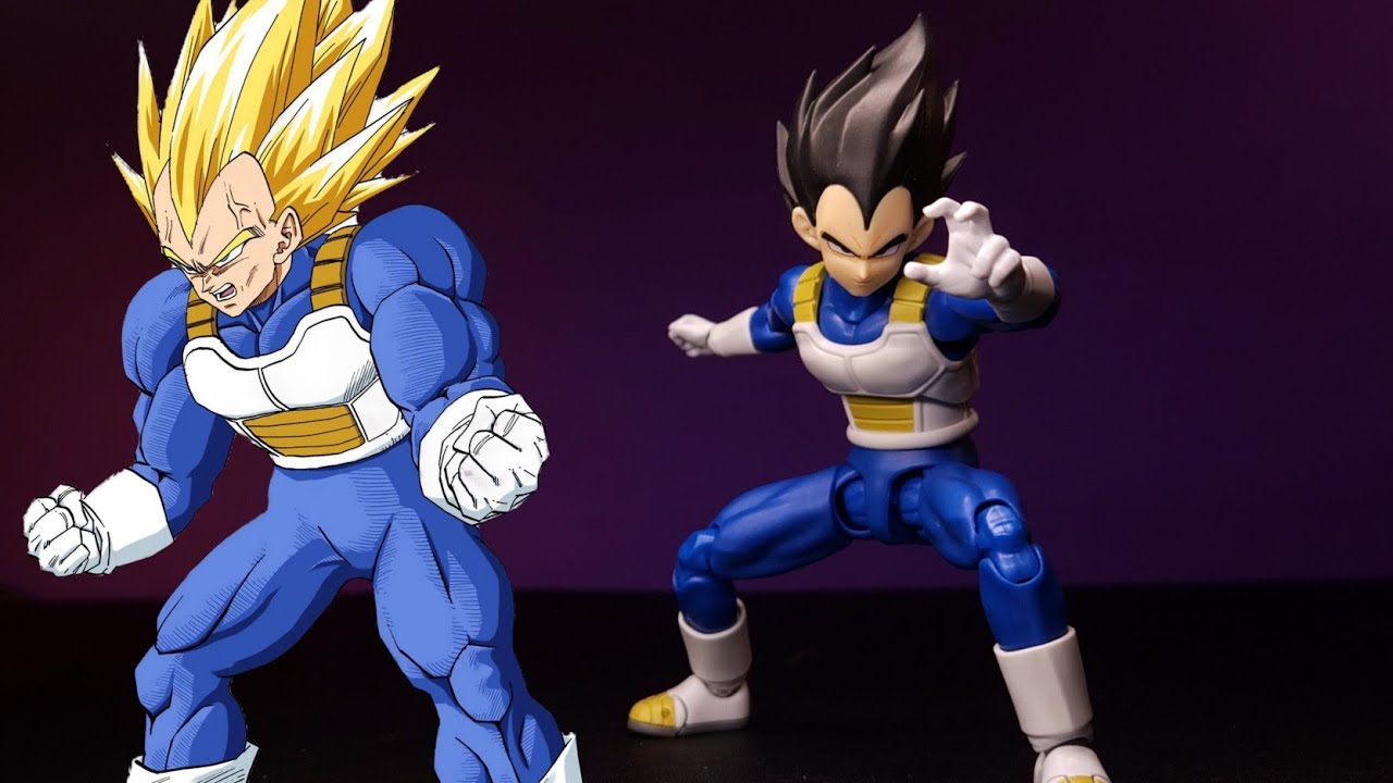 Daima Vegeta Review - 3.0 3.5 4.0 Vegeta Figure - SH Figuarts Dragon ...