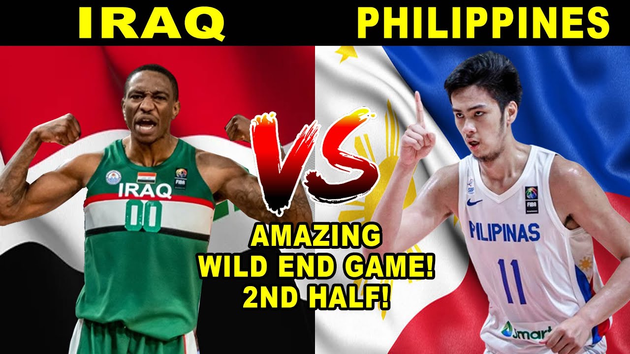 GILAS PILIPINAS vs IRAQ! Intense Thrilling 2nd Half Game! Simulation ...