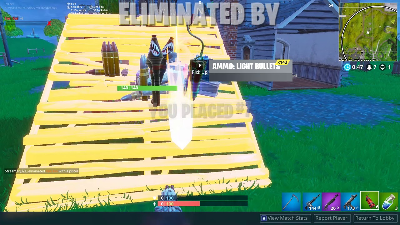 Fortnite: Death | Shot with GeForce - YouTube
