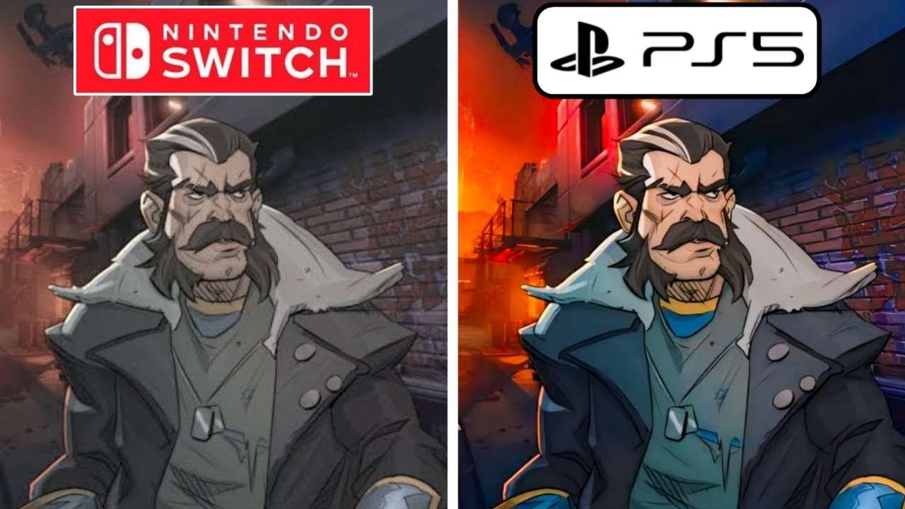 Capes PS5 vs Nintendo Switch Graphics Comparison - YouTube