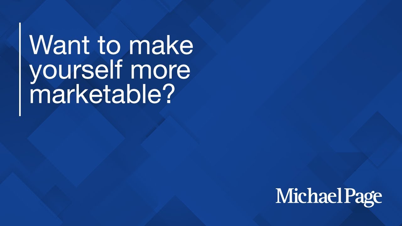How to make yourself more marketable - YouTube