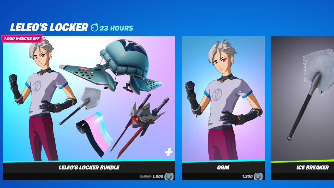 NEW Leleo's Locker Bundle | Fortnite Item Shop Review (April 14th ...
