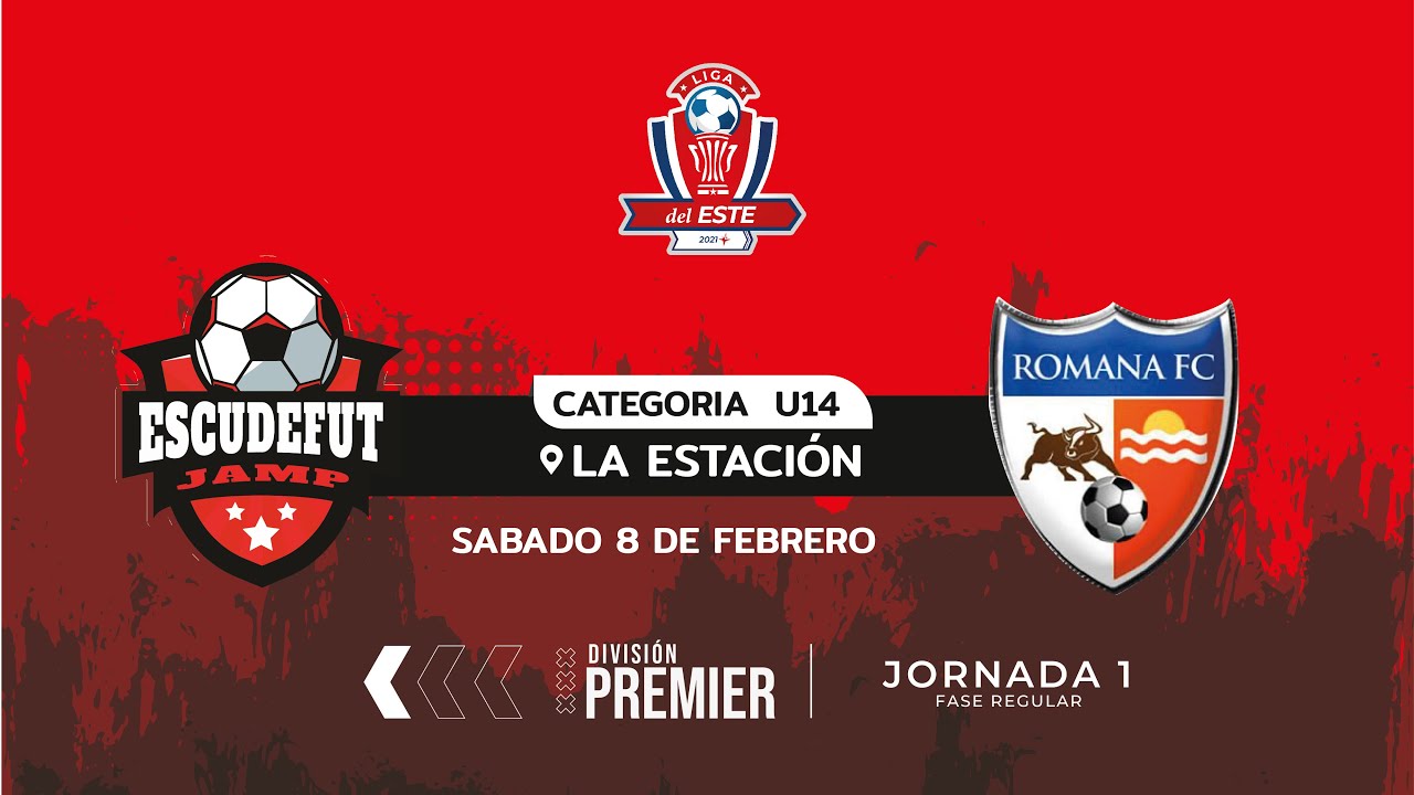 Romana FC Prandy VS SCUDEFUT- U14 PREMIER - Liga del Este - YouTube