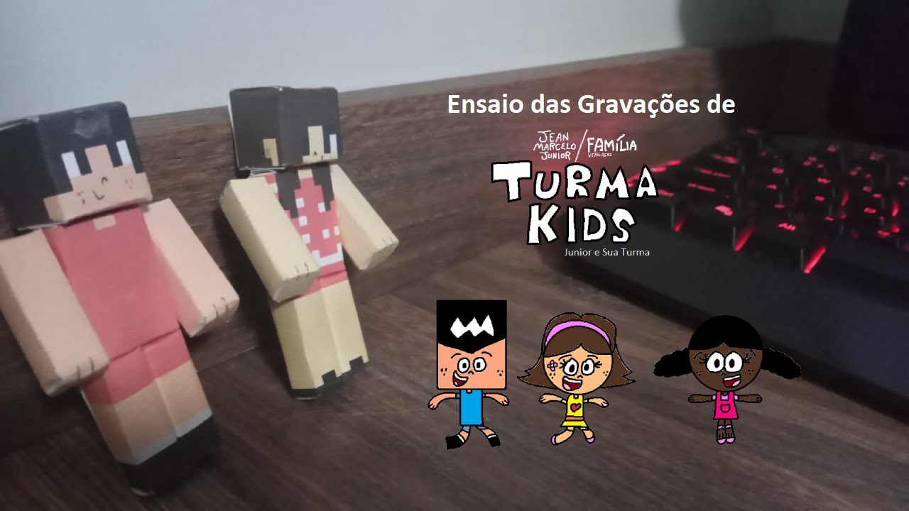 ENSAIO DAS GRAVAÇÕES DE TURMA KIDS JUNIOR E SUA TURMA | Nosso Mundo ...