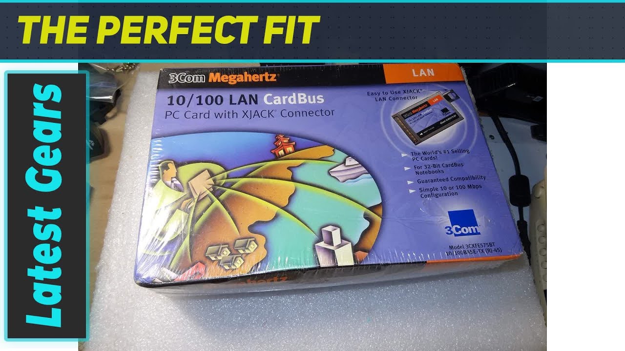 3Com 3CXFE575BT LAN Card: The Ultimate Networking Solution! - YouTube
