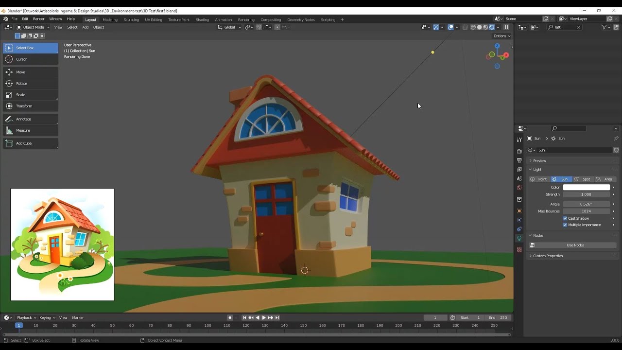 Blender_lesson 9 _ Beginning to learn materials in Blender - YouTube