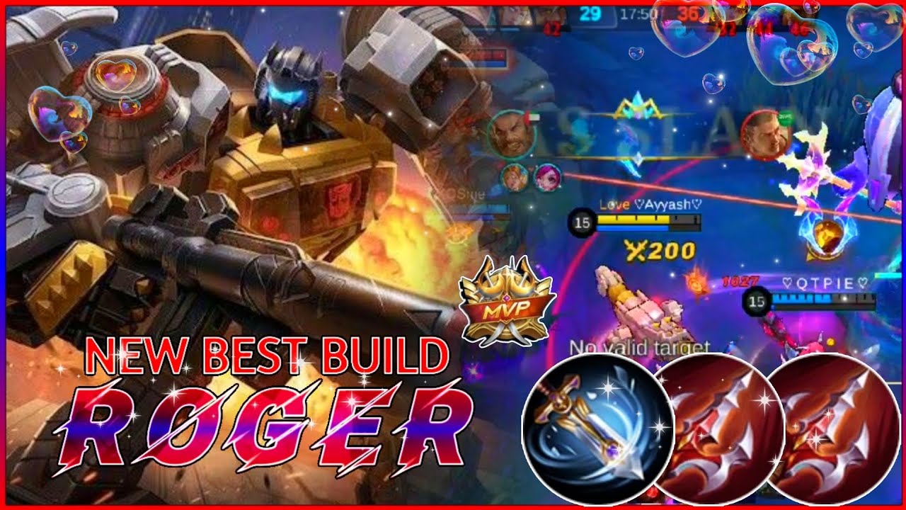 ROGER BEST BUILD | ROGER GAMEPLAY | ROGER | ROGER SKIN | ROGER BUILD ...
