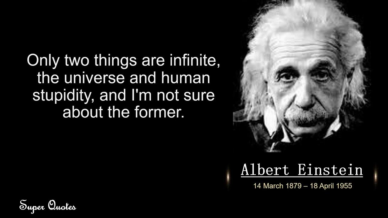 Albert Einstein - We can't solve problems by using the same kind of ...