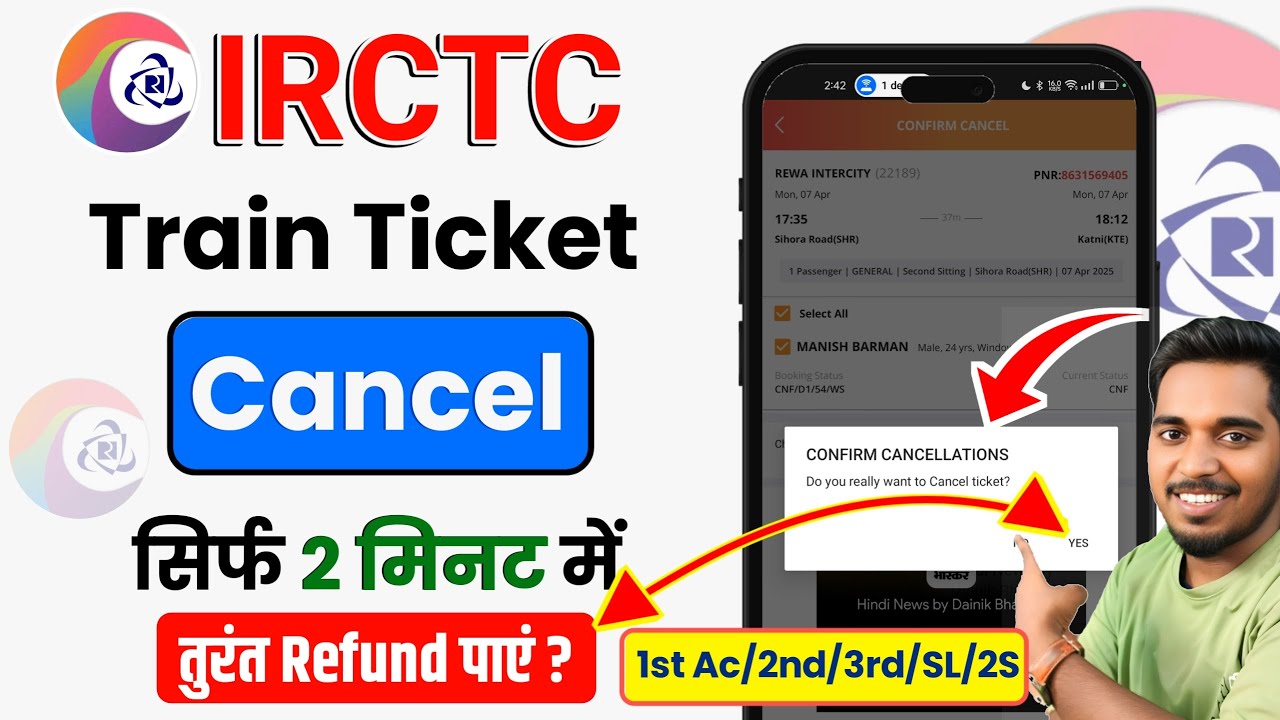 irctc ticket cancel refund money | How to cancel ticket in irctc ...