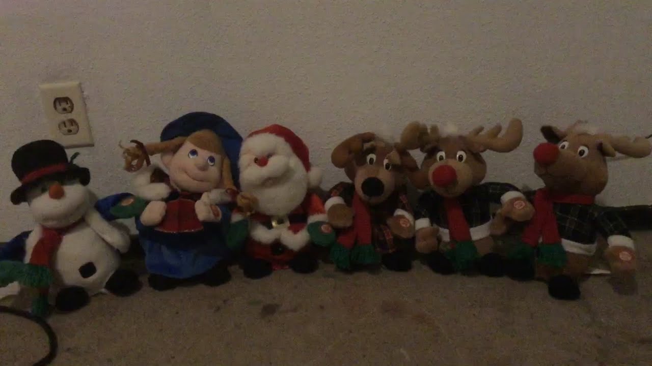 Singing infrared carolers sing “jingle bells” - YouTube