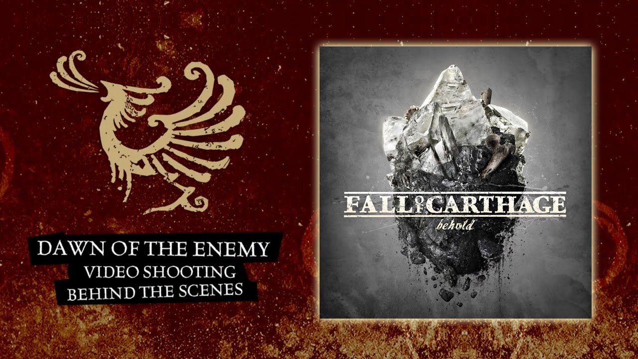 FALL OF CARTHAGE - Dawn of the Enemy (video shooting/behind the scenes ...