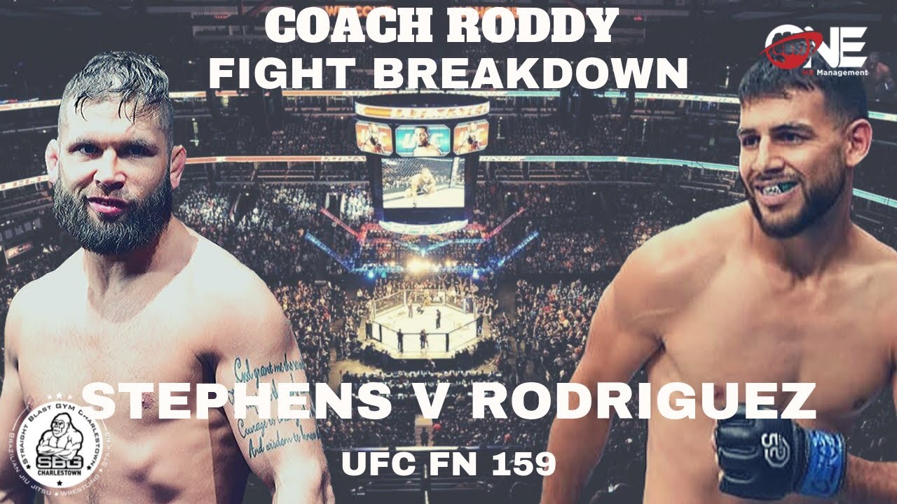 Coach Roddy's Breakdown - Rodriguez Vs Stephens - YouTube