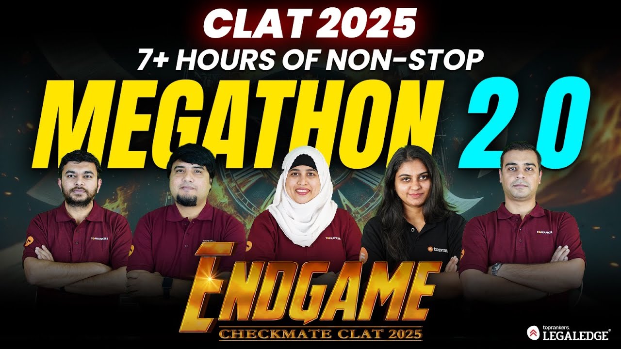 Most Important Questions for CLAT 2025 | Complete Revision Marathon for ...