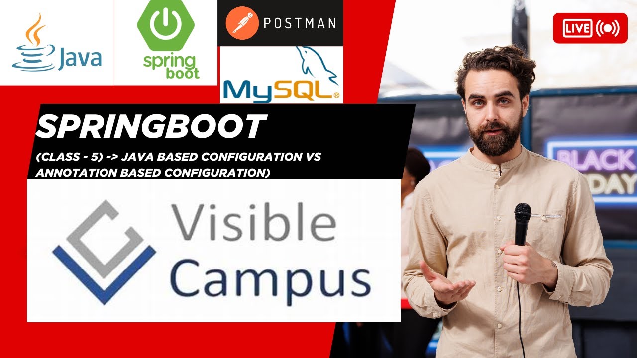 Spring Boot Tutorial Class 5 Java Vs Annotation Based Configuration Complete Guide Youtube
