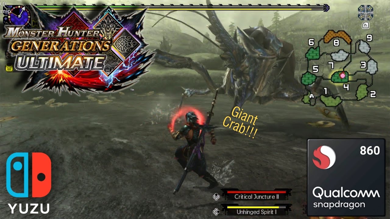 Monster Hunter GU "Shogun Ceanataur Hunt" on Mobile - Yuzu Emulator| Poco X3 Pro - YouTube