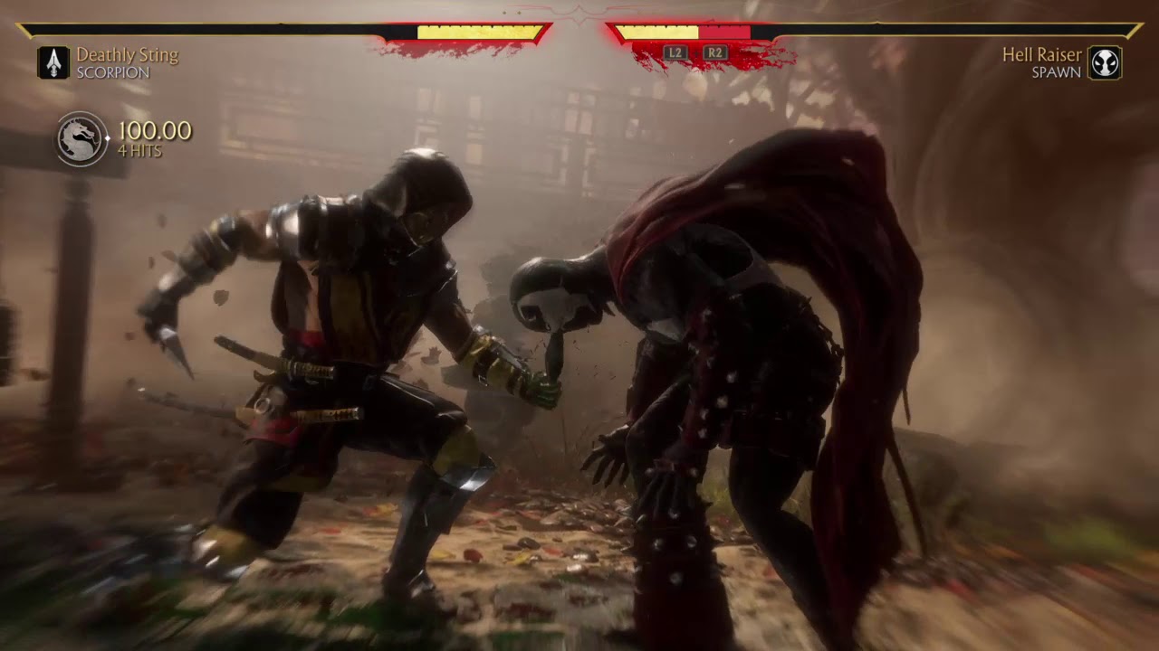 Mortal Kombat 11 Scorpion vs Spawn - YouTube