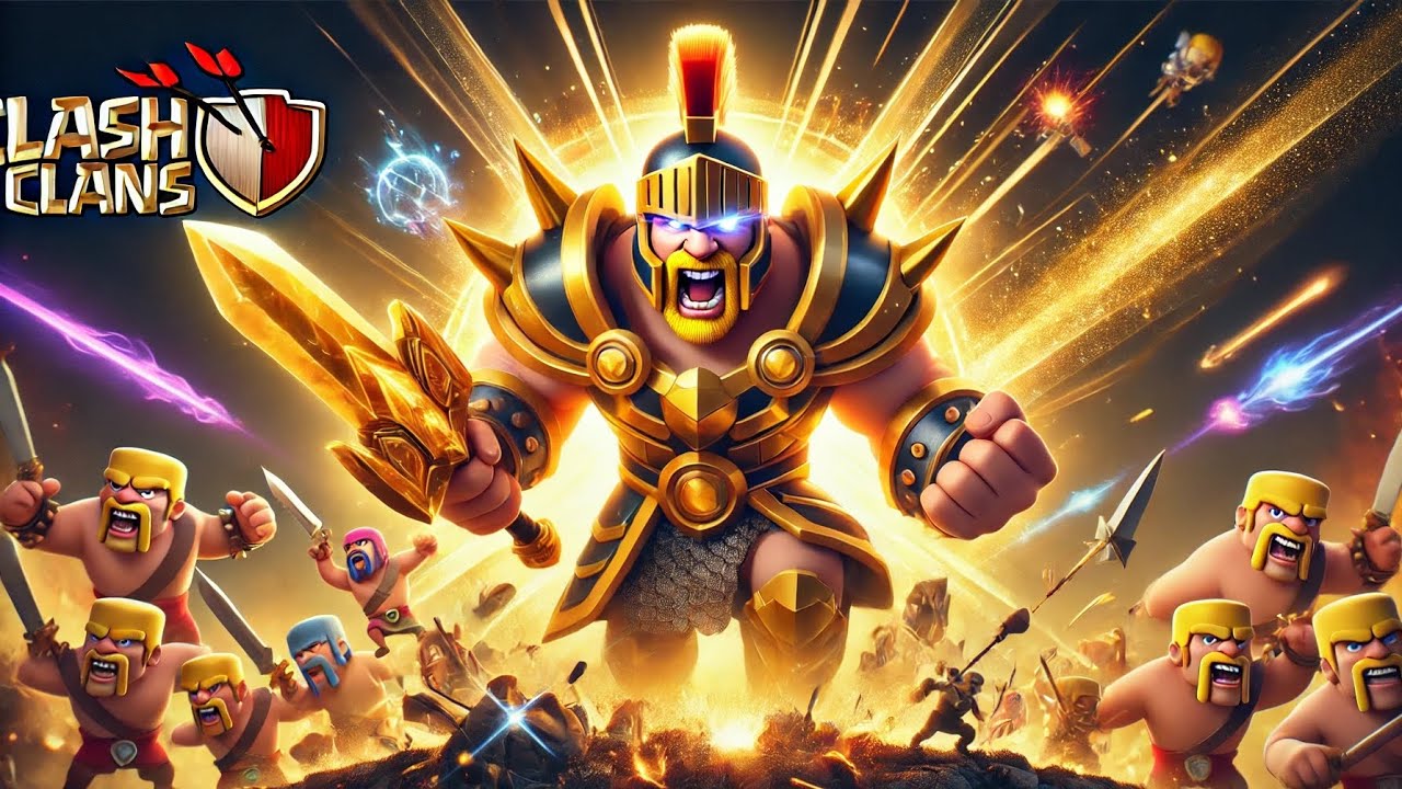 Title"MAX LEVEL BARBARIANS UNLOCKED in Clash of Clans! 💪🔥 - YouTube