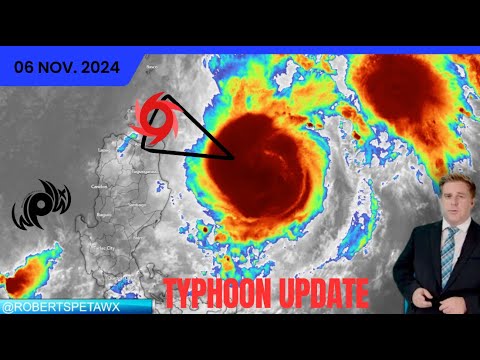 Typhoon Marce Update near landfall, Bagyong Westpacwx Update Yinxing ...