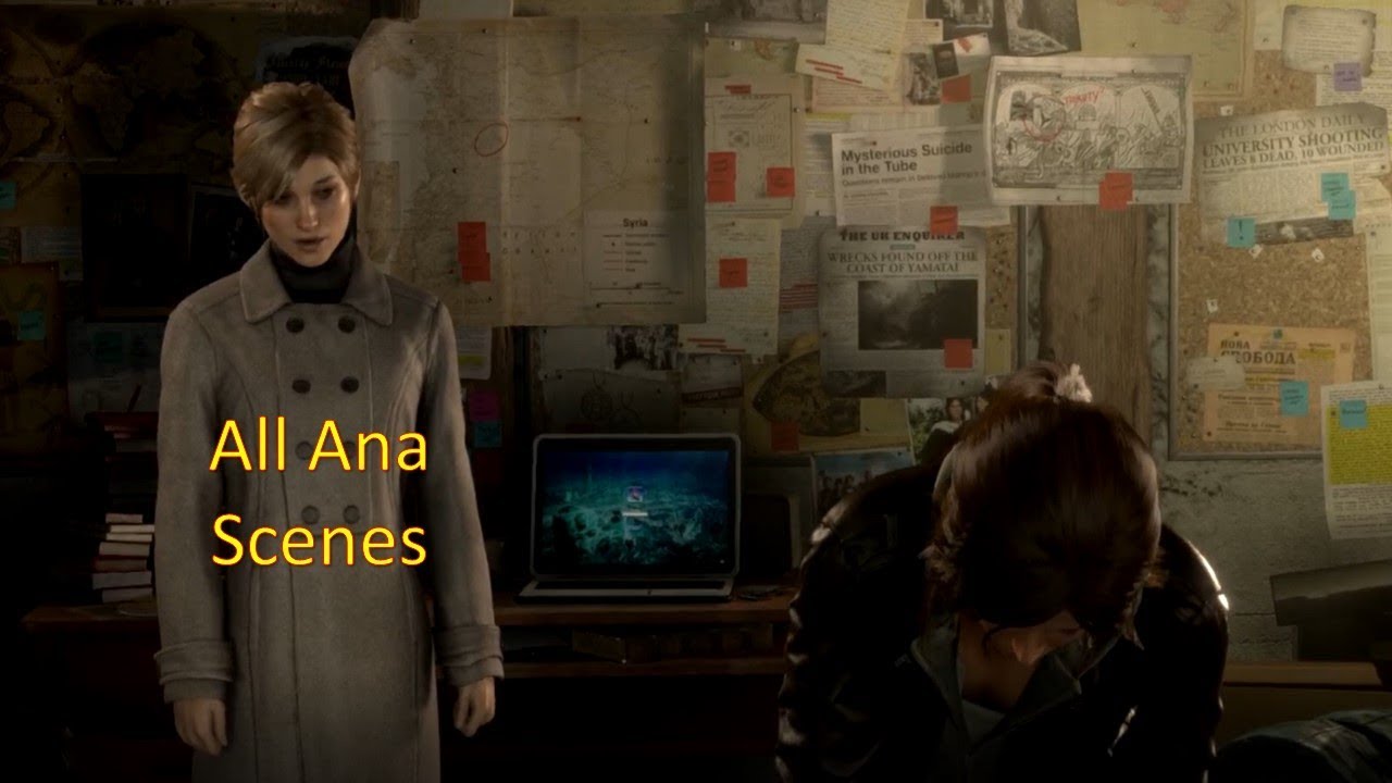 Rise of the Tomb Raider - All ana Scenes - YouTube