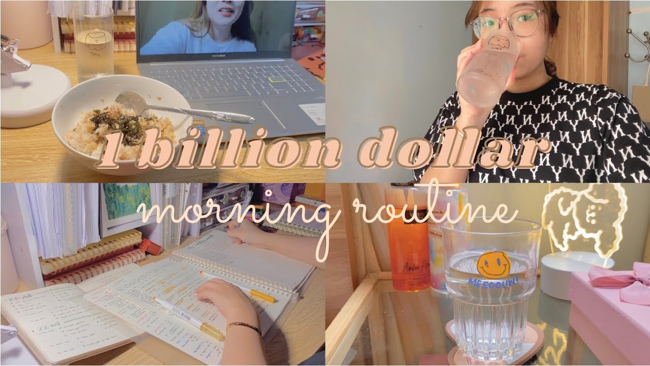 Mình đã thử "1 billion dollar morning routine" trong 3 ngày| Năng suất ...