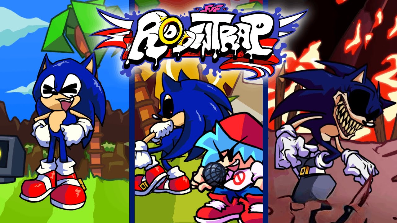 FNF: RodentRap // Sonic.exe Mod // All songs Friday Night Funkin' - YouTube