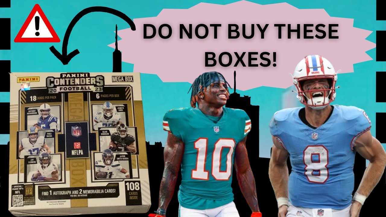 WORST BOX EVER! (PANINI CONTENDERS FOOTBALL MEGA BOX 2023) - YouTube