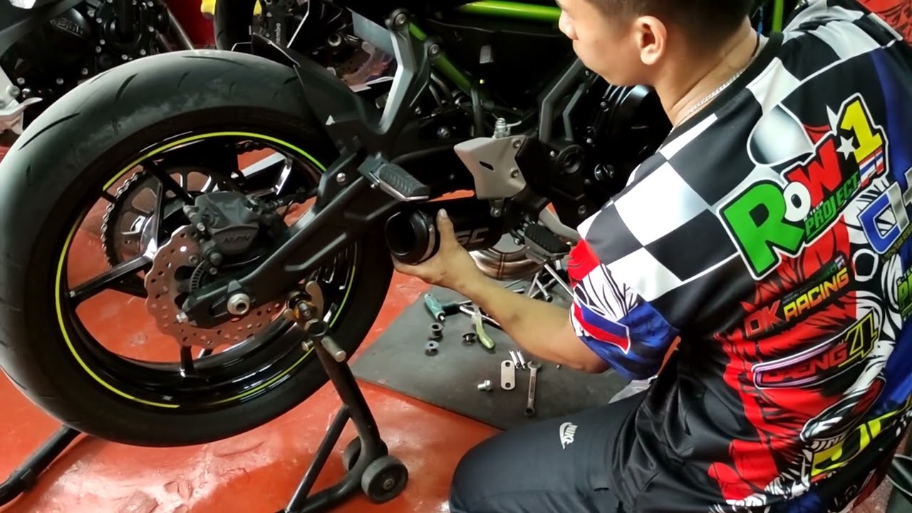 2020 Kawasaki Z650 SC Project Exhaust | Zero One Moto - YouTube