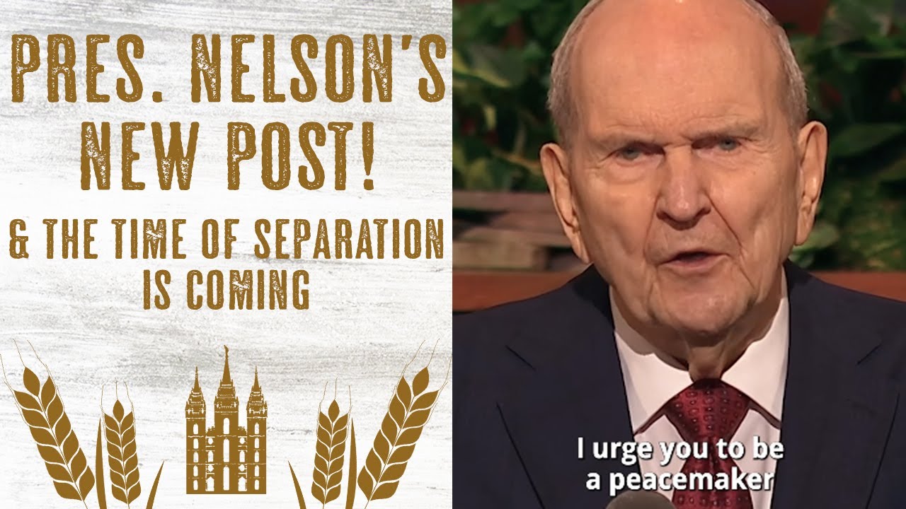 President Nelson Repeats His Message in New Post / The Time of ...