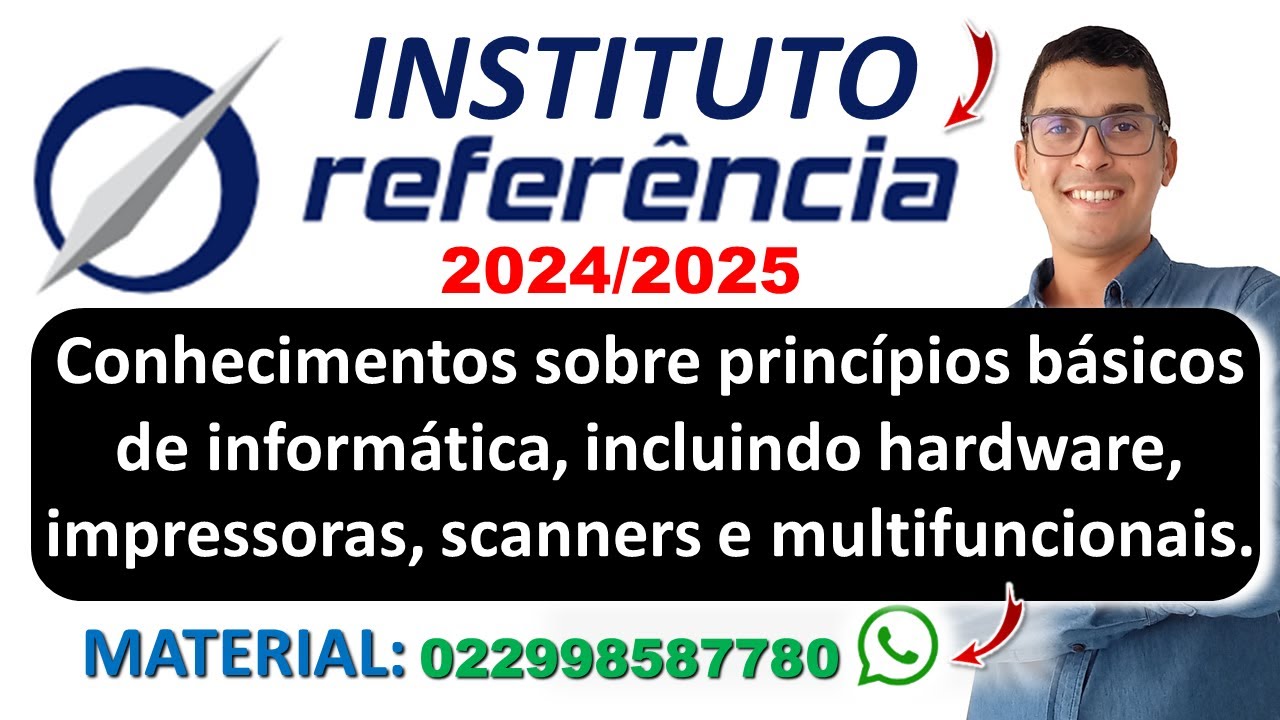 Conhecimentos sobre princípios básicos de informática | Banca Instituto ...