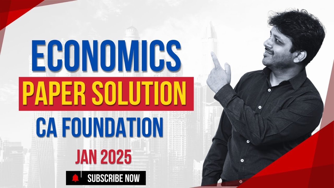 Solutions Economics Paper CA Foundation January Economics Paper solutions-economics-paper-ca-foundation-january-economics-paper