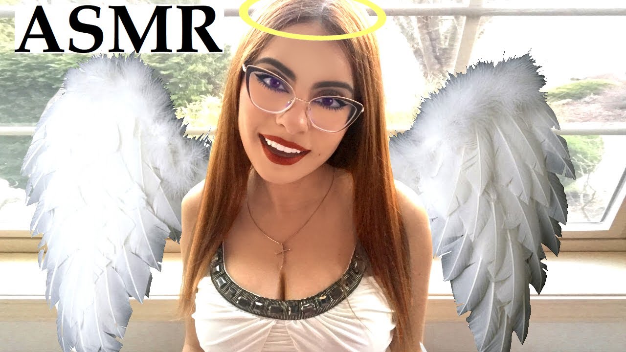 ANGEL SENDS YOU TO HEAVEN 😇 | ASMR (Fr & Eng) - YouTube