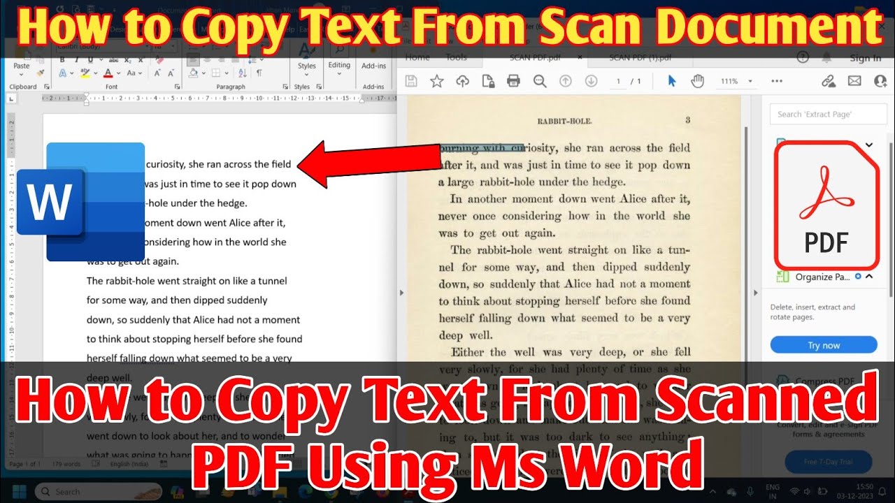 How To Copy Text From Scan Document Copy Text From Scanned PDF Using How To Copy Text From Scan Document Copy Text From Scanned PDF Using