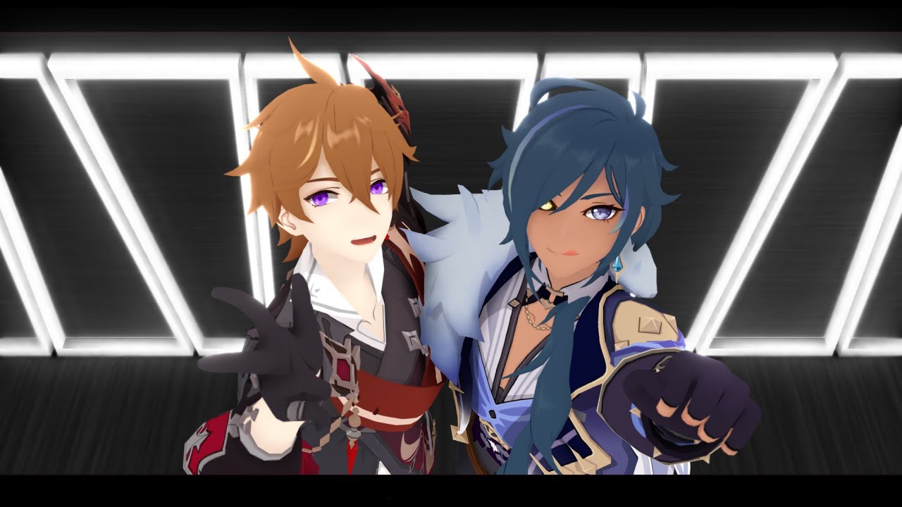 【Genshin Impact MMD】Chaeya Compilation【Childe x Kaeya】 - YouTube