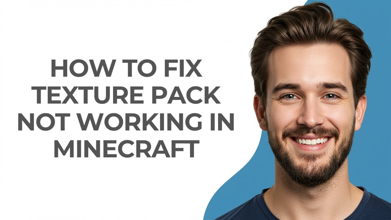 How To Fix Texture Pack Not Working In Minecraft - GUIDE! - YouTube