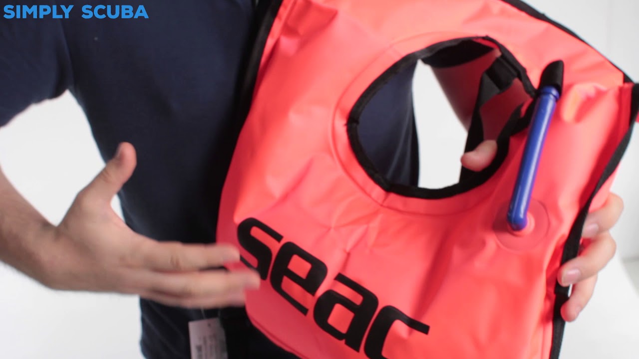 Seac Sub Snorkelling Vest - www.simplyscuba.com - YouTube